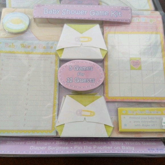 Amscan | Games | Baby Shower Game Kits | Poshmark